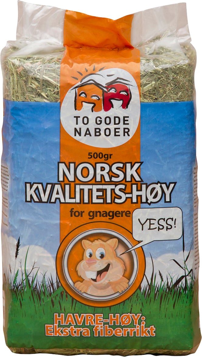 Hö To Gode Naboer Havre 500g