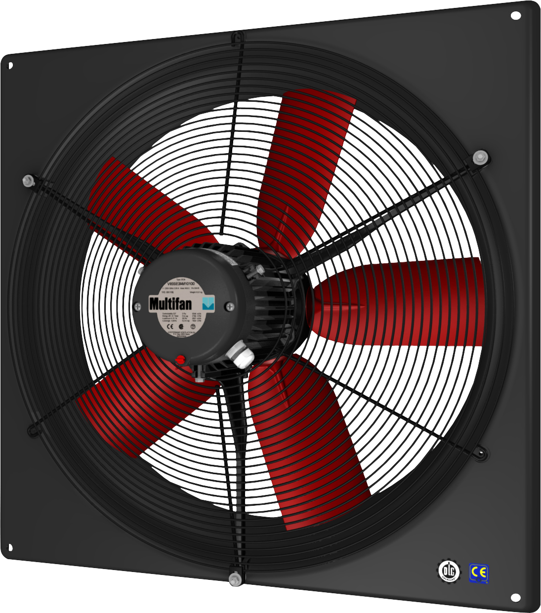 Multifan stallventilation