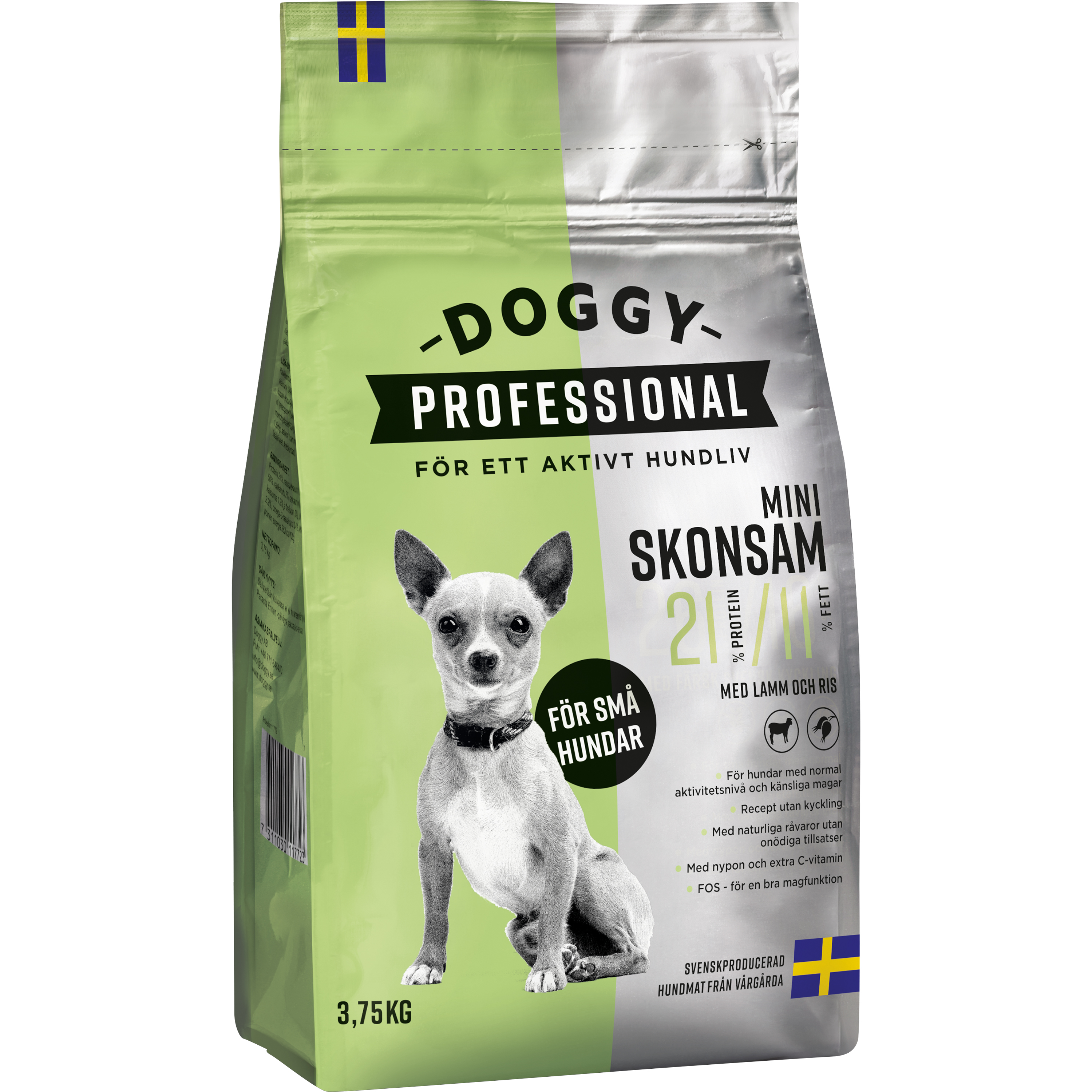 Doggy Professional – Svenskt hundfoder!