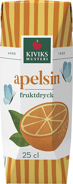 Dricka Kivik Apelsin m sugrör 25cl