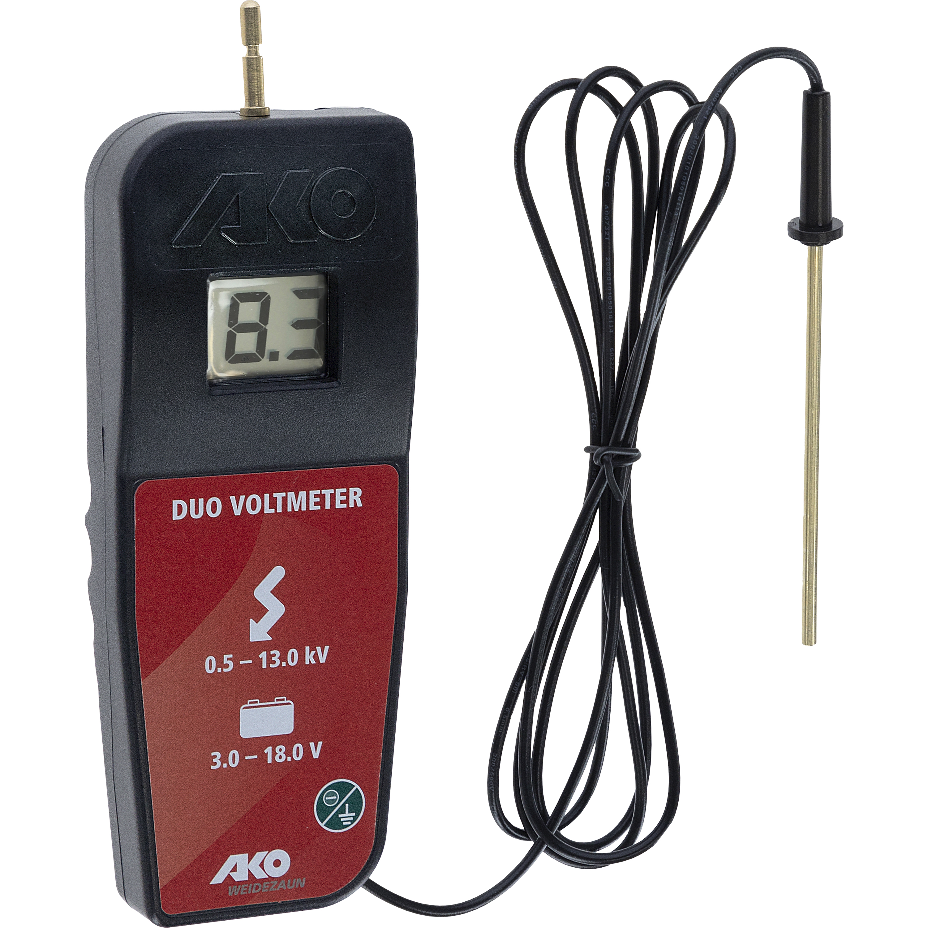 Stängseltestare Kerbl Digital Röd