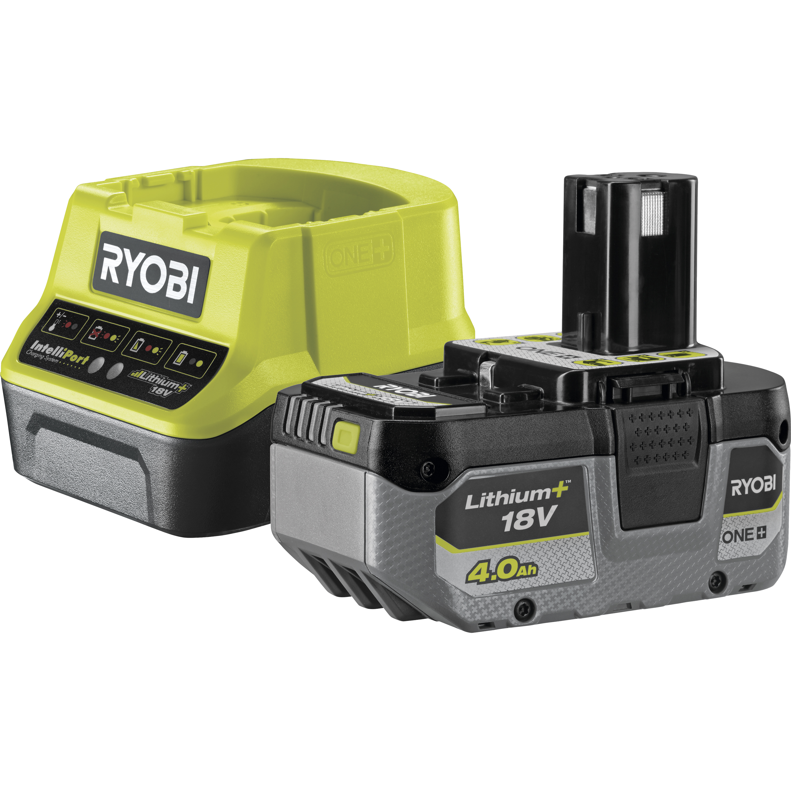 Batterikit Ryobi RC18120-140X Batteri och laddare 4.0Ah, 18V - present ...