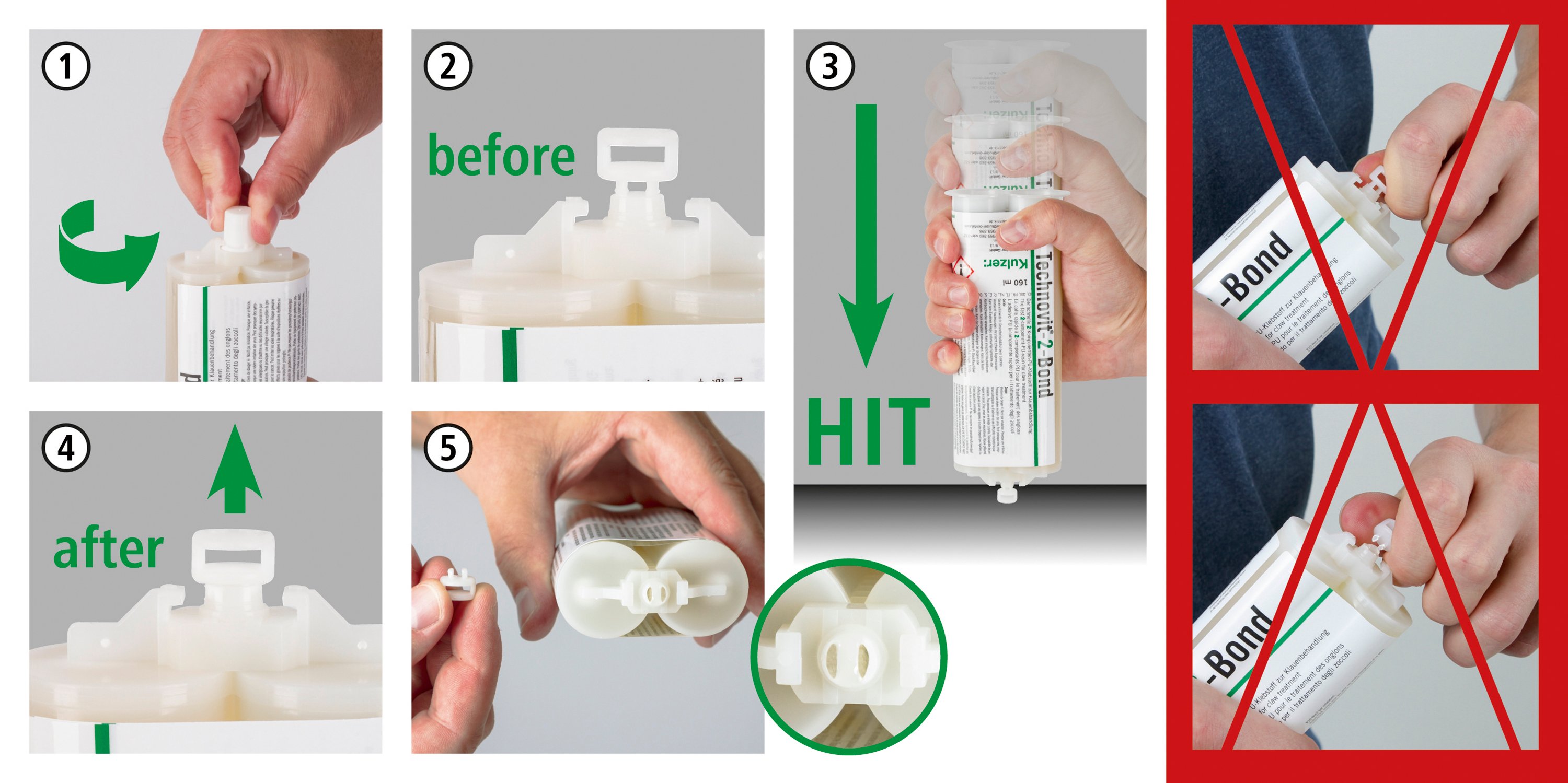 Lagningslim Technovit-2-Bond 160ml