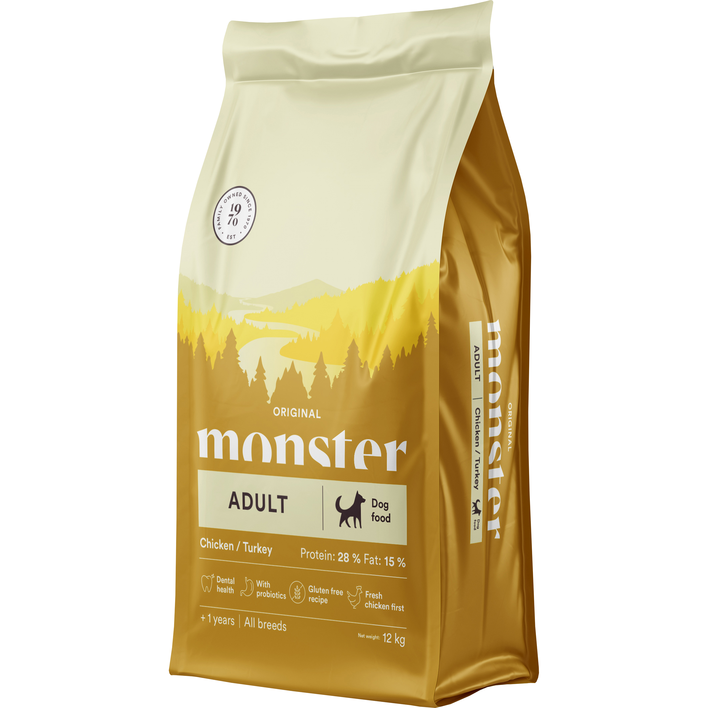 Monster - Hundfoder, Kattmat & Kattsand