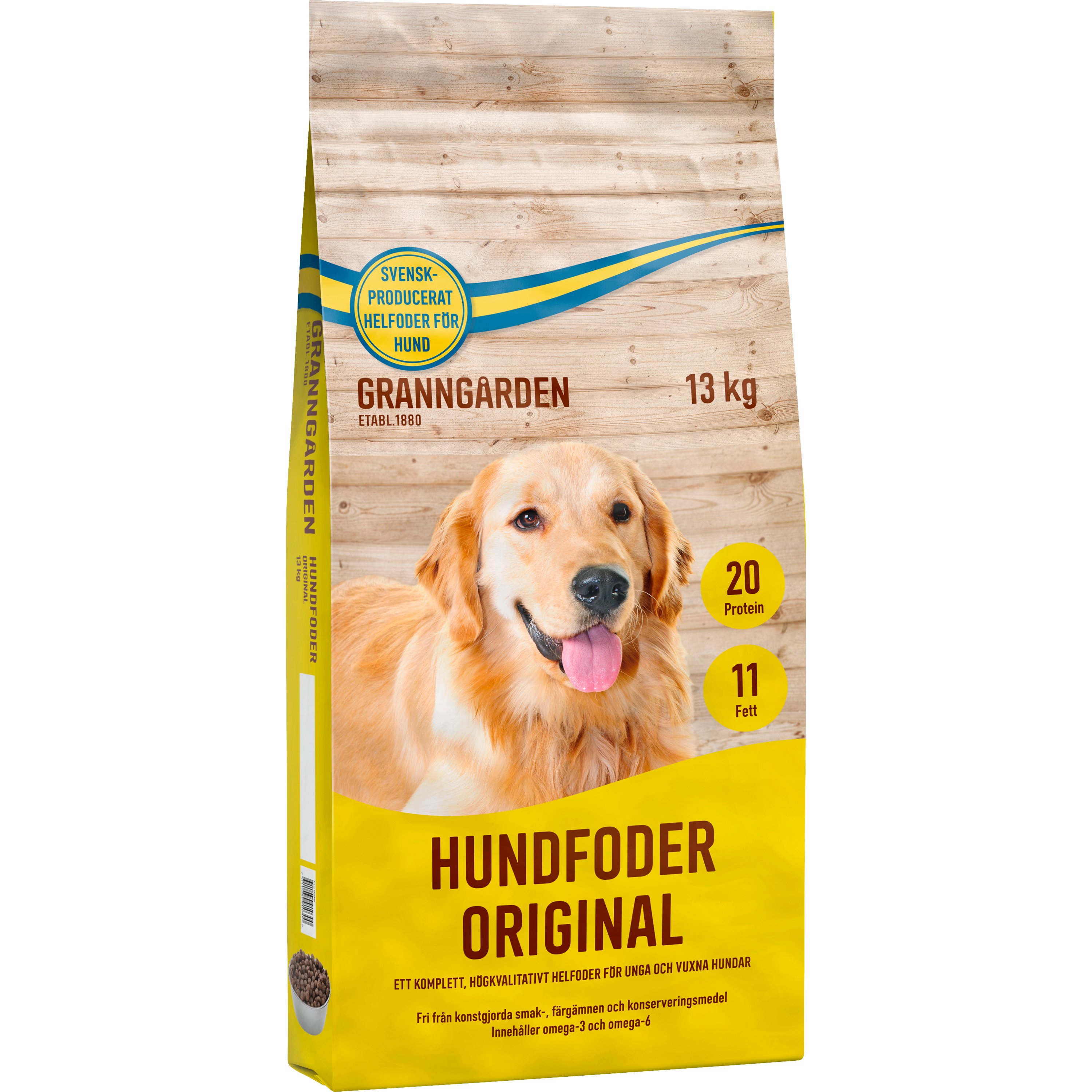 Hundfoder Granngården Original 13kg