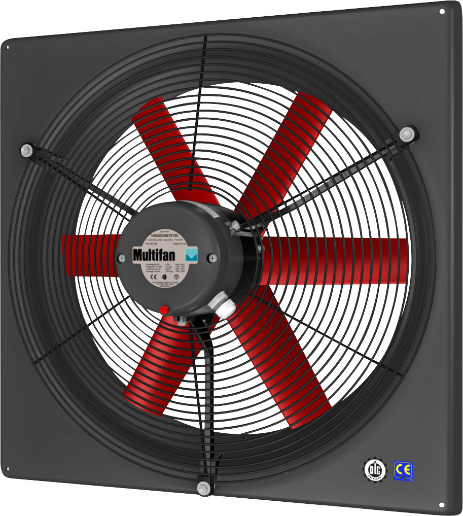 Multifan stallventilation