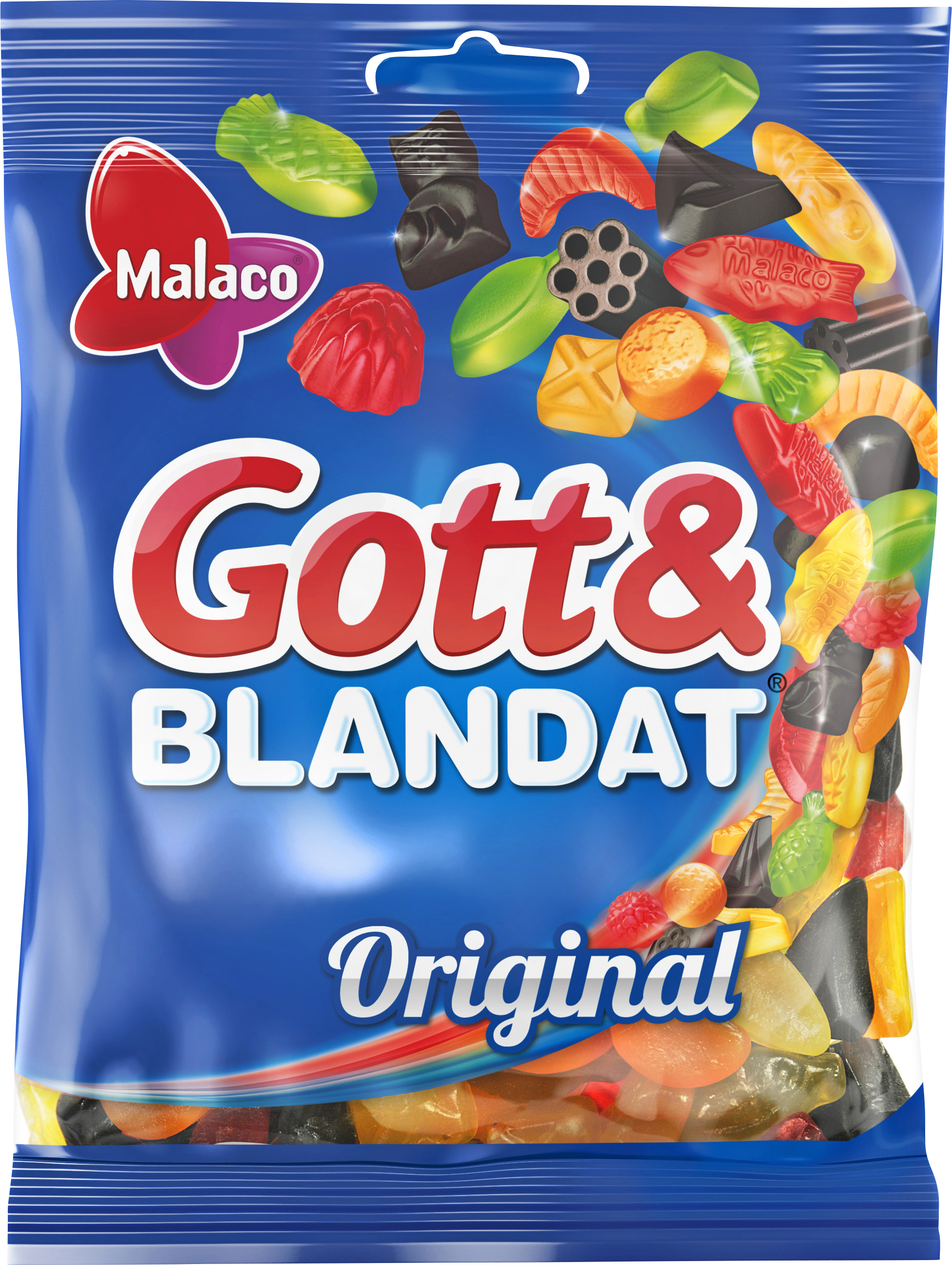 Godis Malaco Gott & Blandat 160g