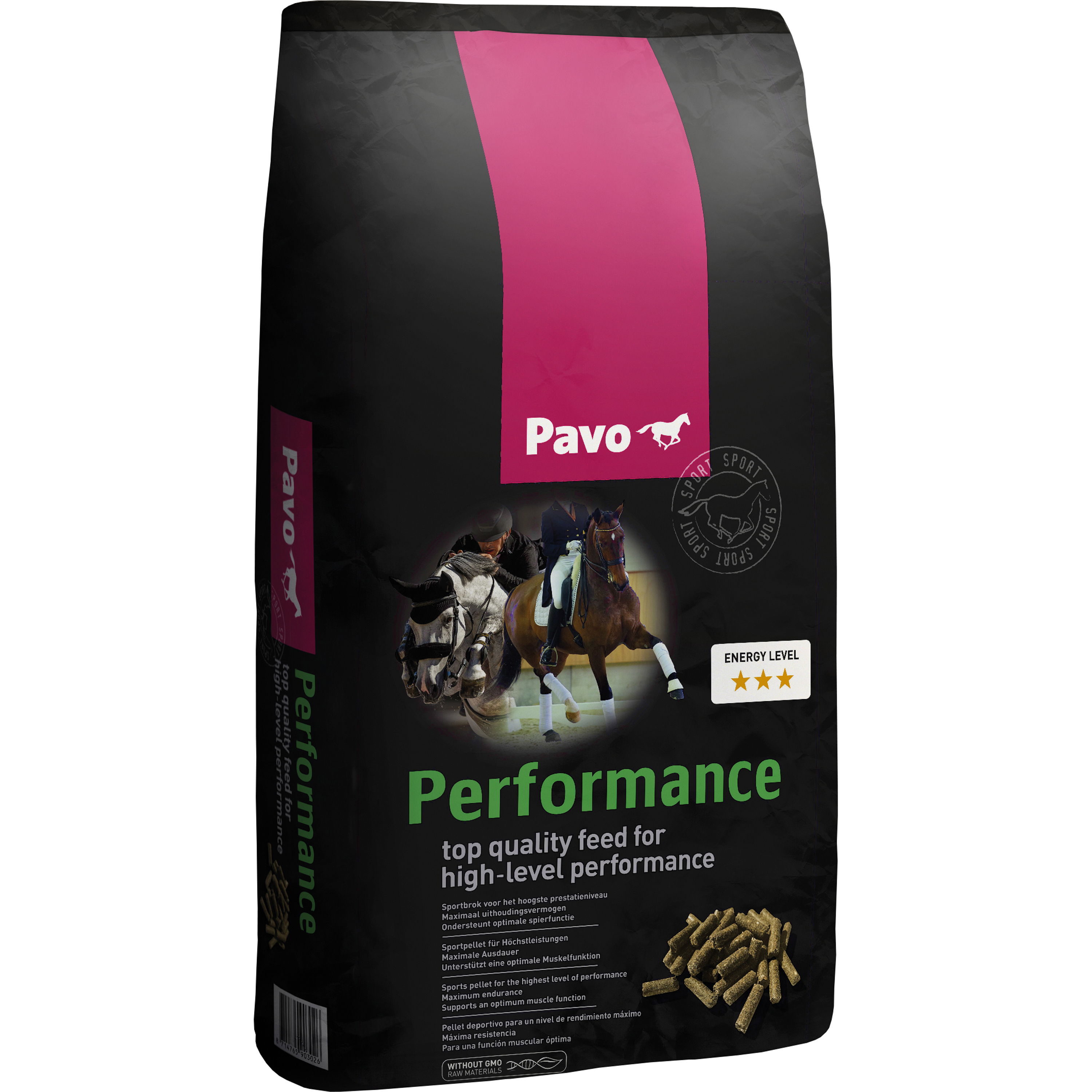 Hästfoder Pavo Performance 20kg