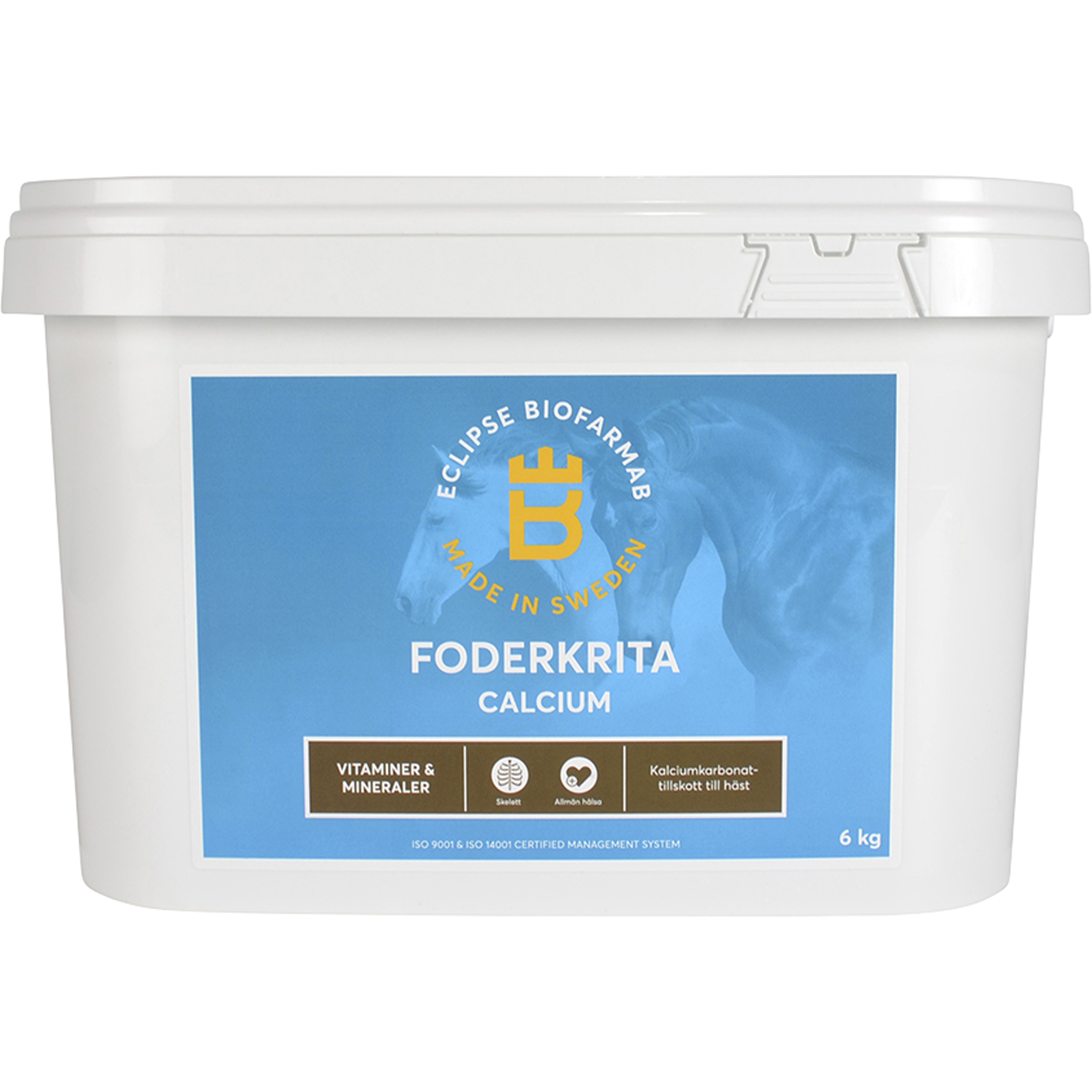 Fodertillskott Eclipse Biofarmab Foderkrita 6kg