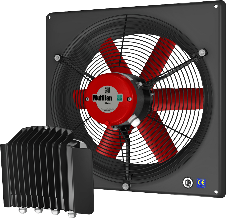 Multifan stallventilation