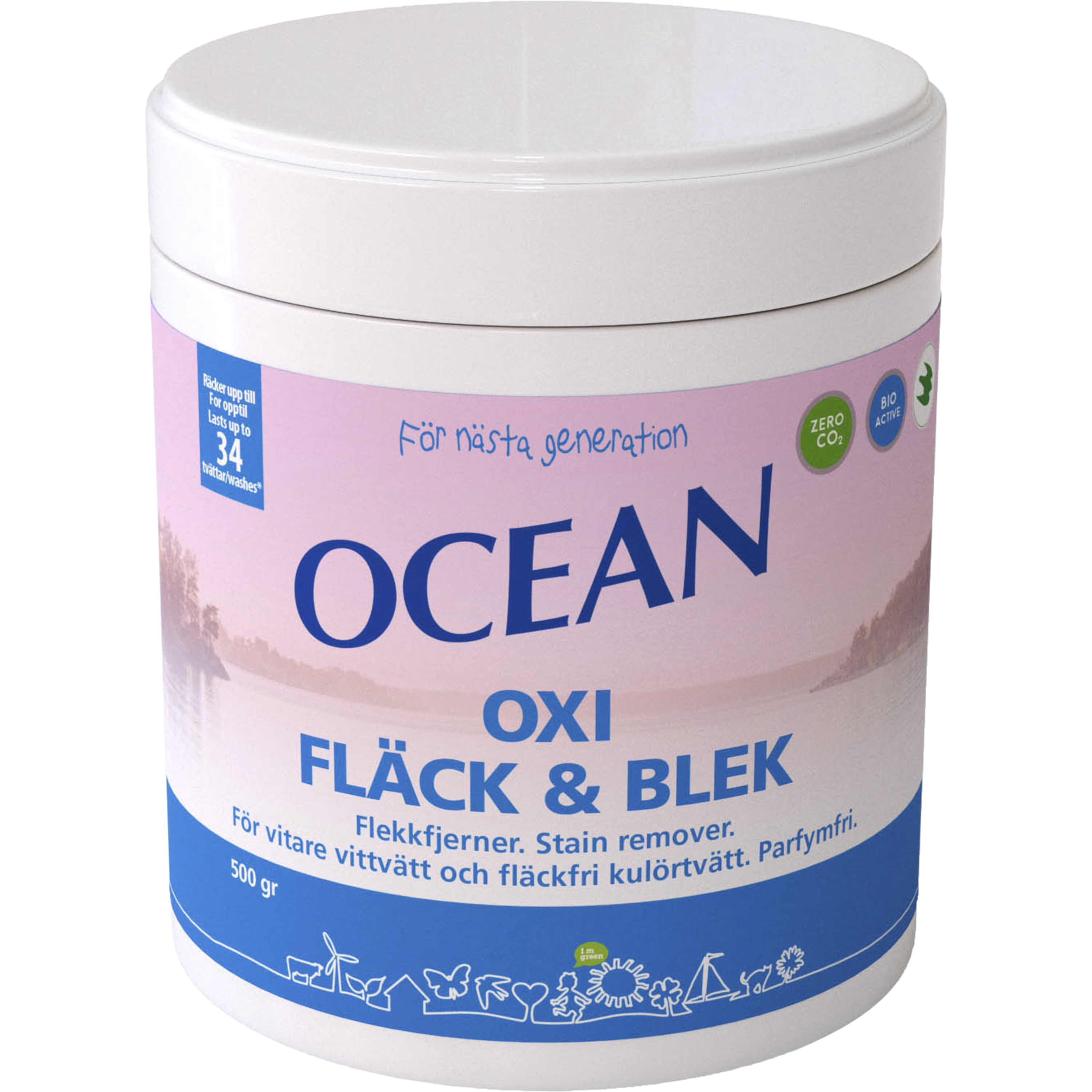 Fläckborttagning Ocean Oxi Fläck & Blek 500g