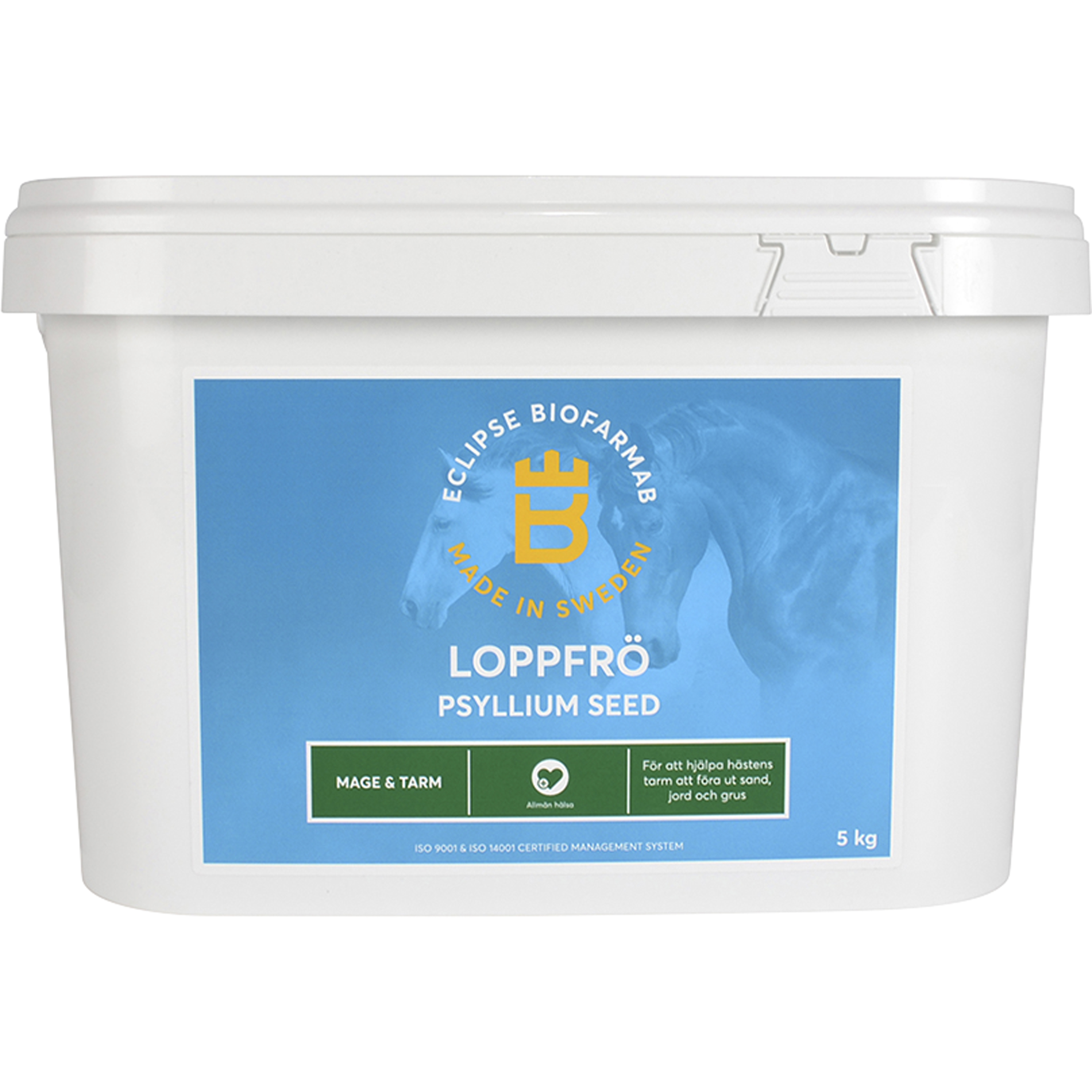 Fodertillskott Eclipse Biofarmab Psyllium Loppfrö 5kg