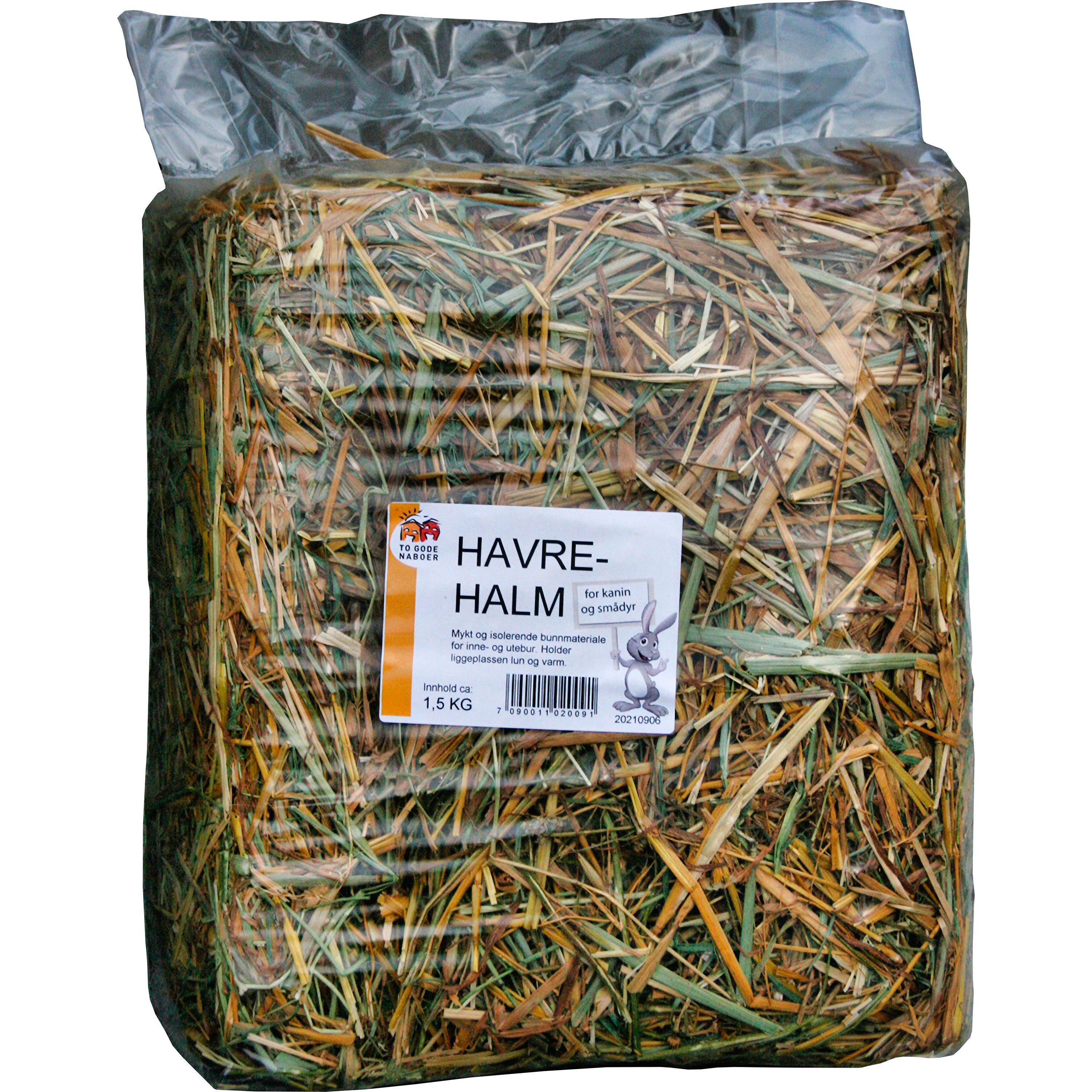 Halm To Gode Naboer Havre 1,5kg