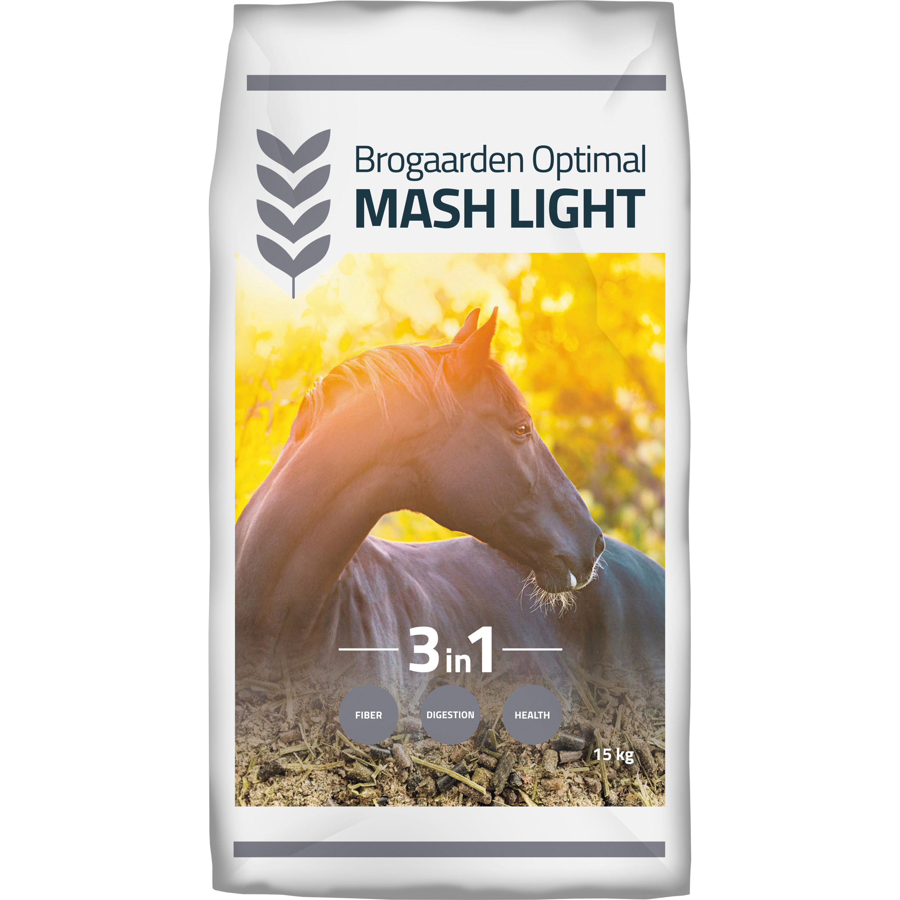 Hästfoder Brogaarden Mash Light 15kg