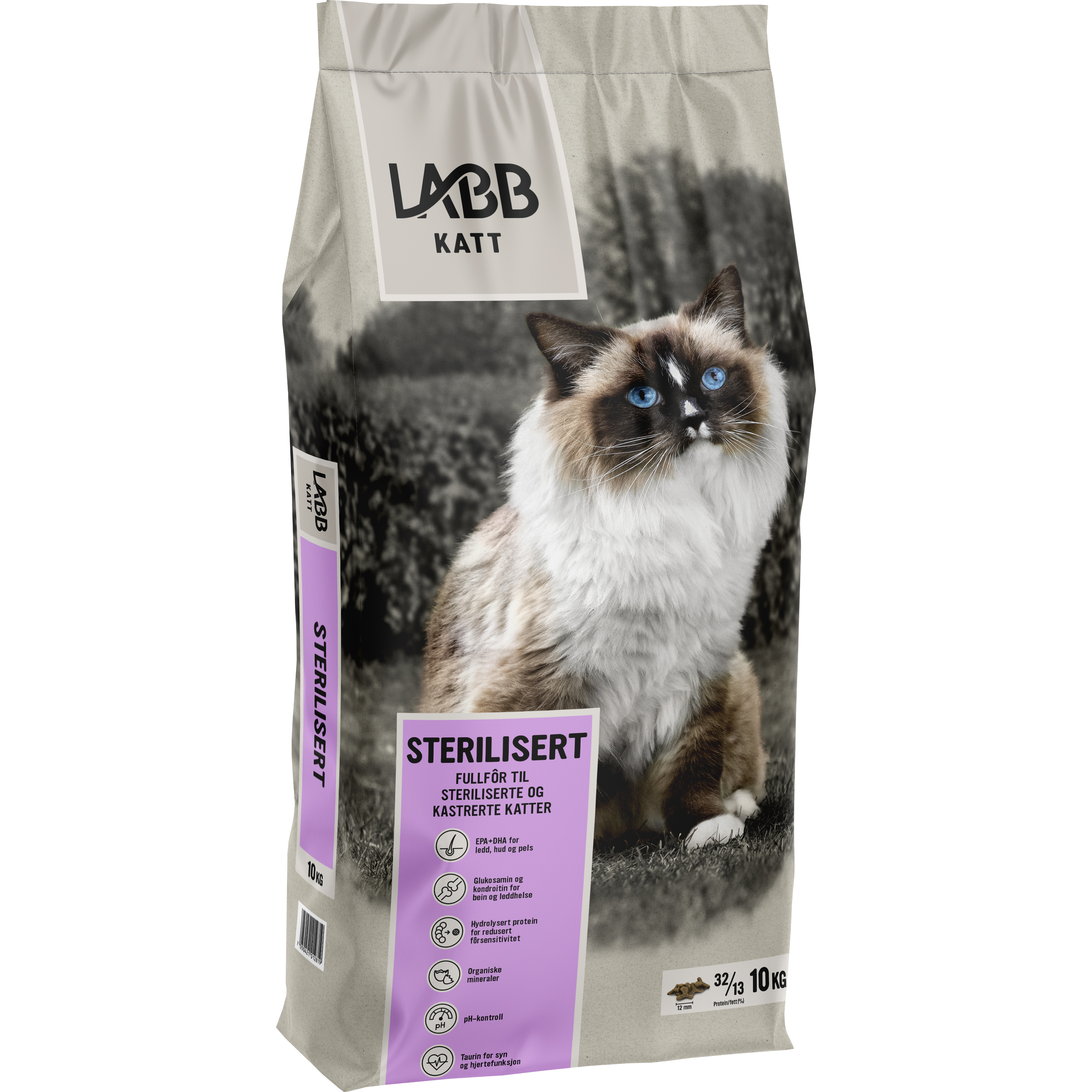 Kattmat Labb Steriliserad, 10 kg - present/presenttips